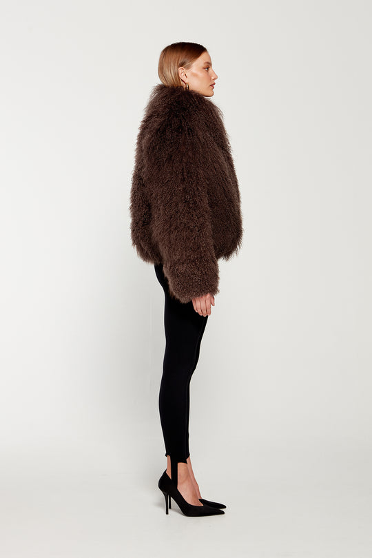 Rochelle Shearling Coat – DUCIE