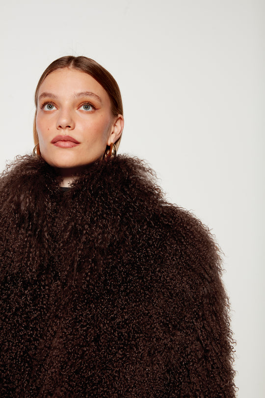 Rochelle Shearling Coat – DUCIE