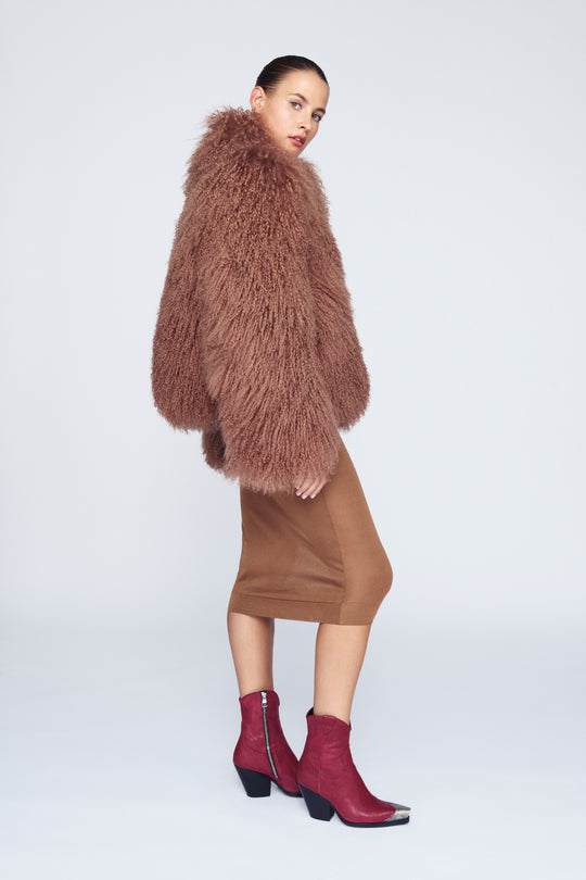 Rochelle Shearling Coat – DUCIE