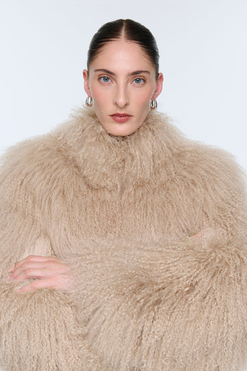 Rochelle Shearling Coat – DUCIE